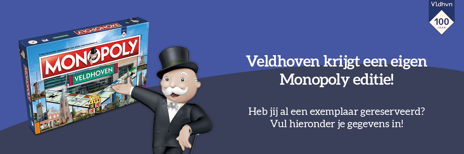 Monopoly Veldhoven Editie – Ronde Tafel 166 Veldhoven